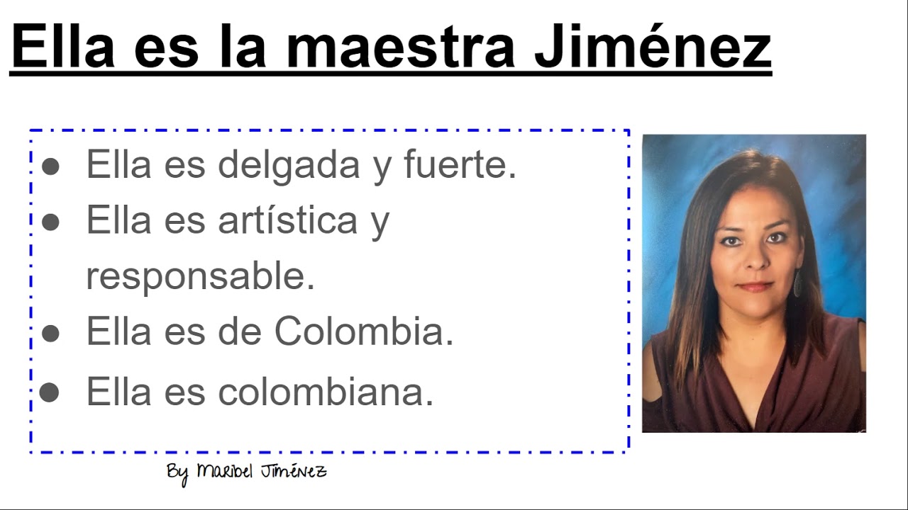 Spanish Project on verbo SER, adjectives and nationalities - Google ...