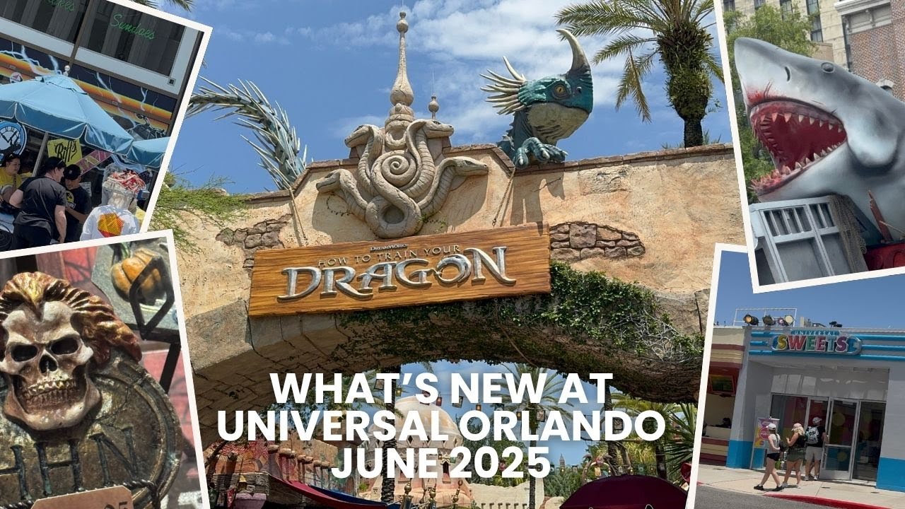 What's New At Universal Orlando & IOA June 2025 | BTTF Anniversary ...