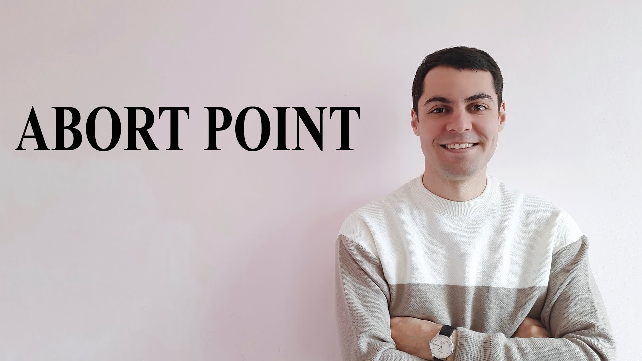 Abort point and point of no return - YouTube