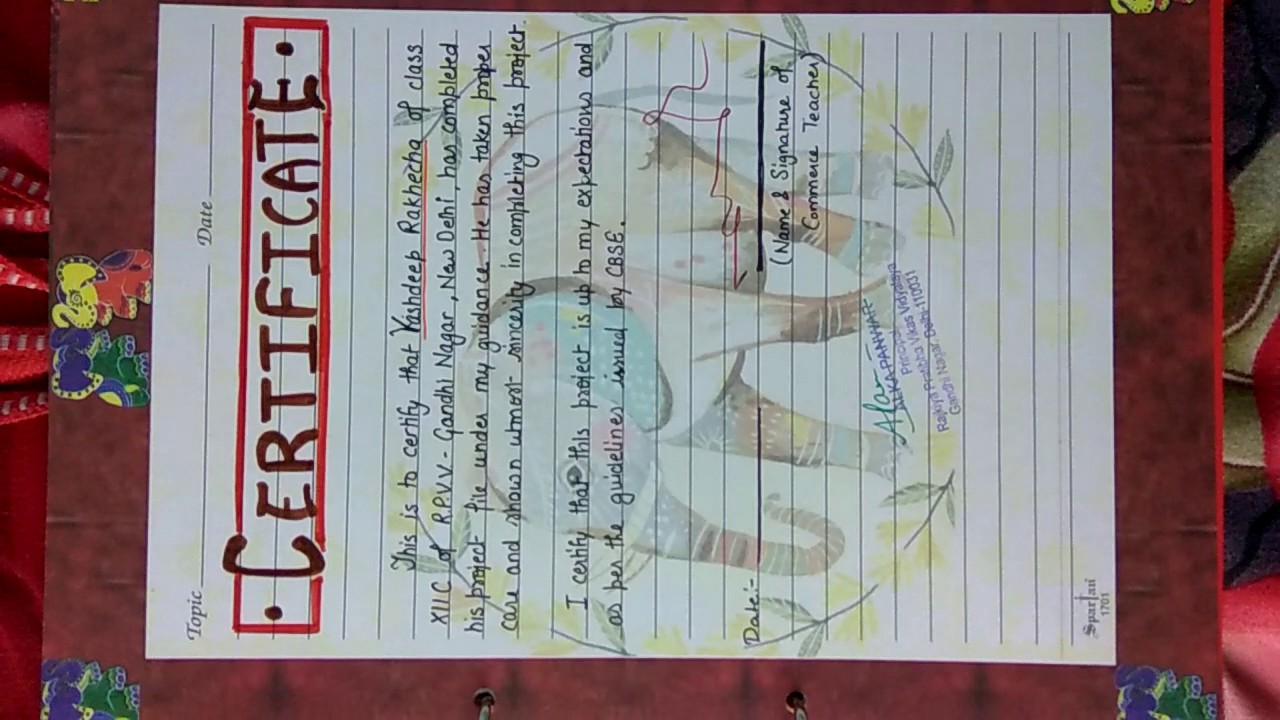 Accountancy comprehensive project class 12 - YouTube