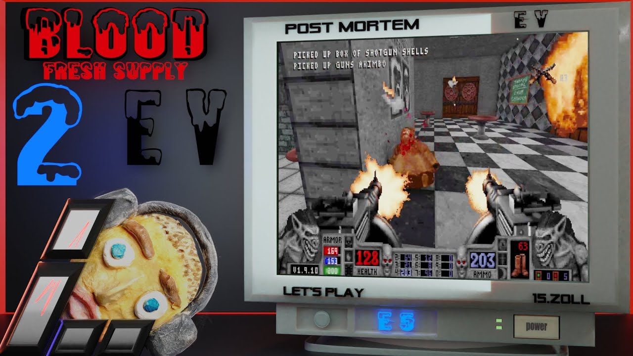 Let's Play #Blood: Fresh Supply Episode 5 - Post Mortem - GOG | Part 2 | Blind - YouTube