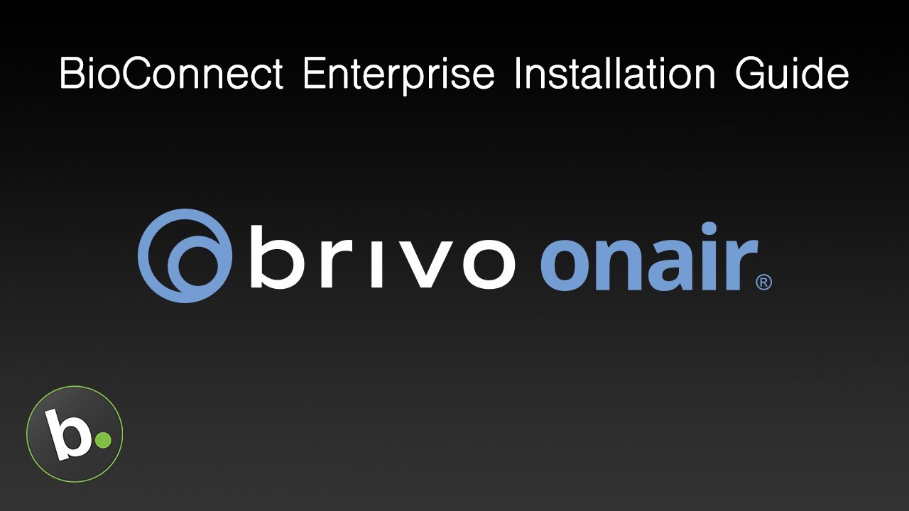 How to Install BioConnect Enterprise 4.9 with Brivo OnAir - YouTube