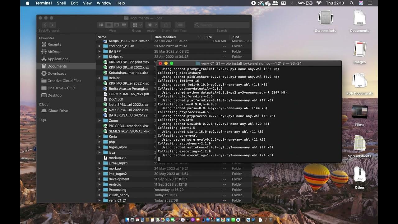 Membuat Virtual Environment agar dapat menjalankan file .ipynb di ...