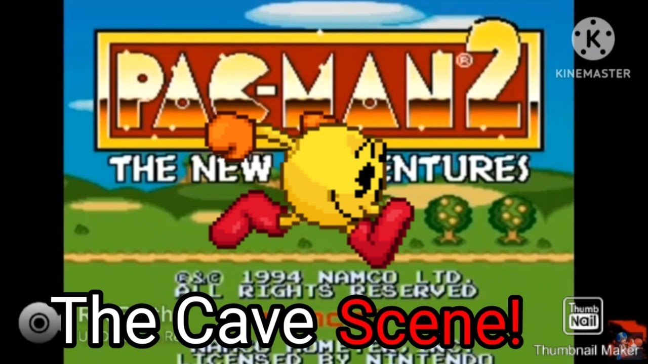 Pac-Man Speenruns The Whole Level: The Cave And Grounding Scene ...