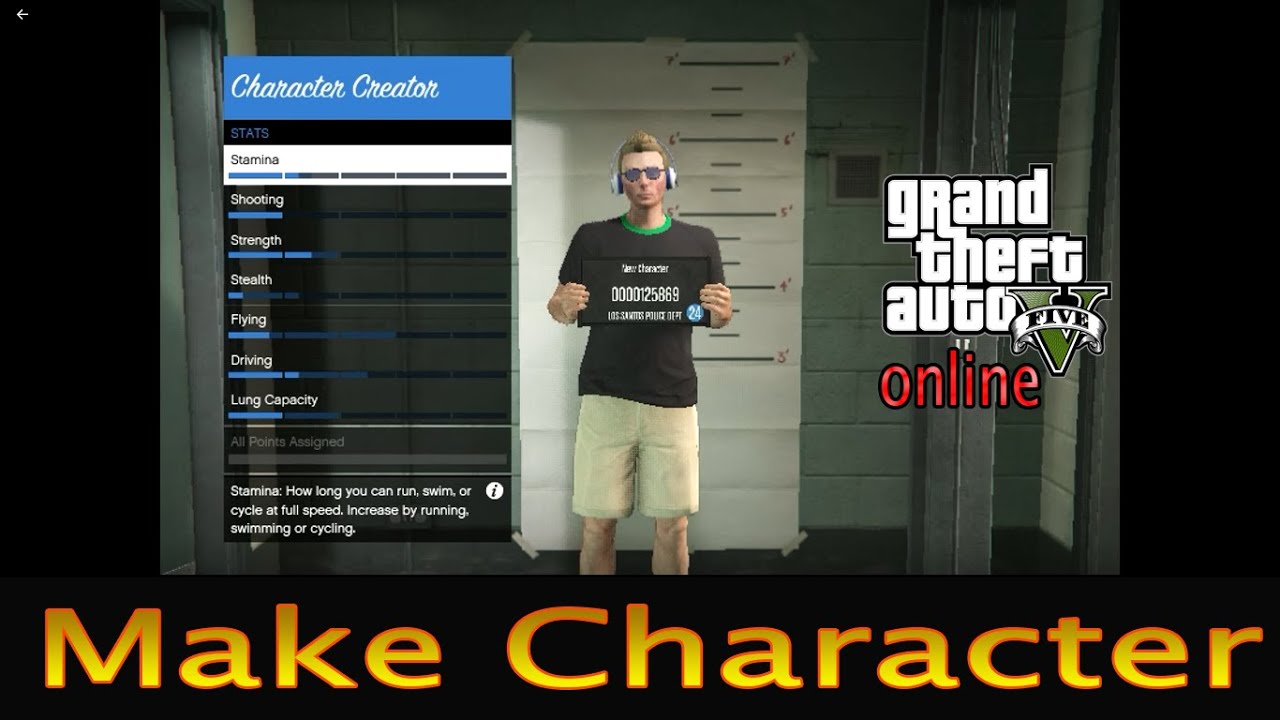 How To Do Attractive Male Character Creation In GTA-V Online - YouTube