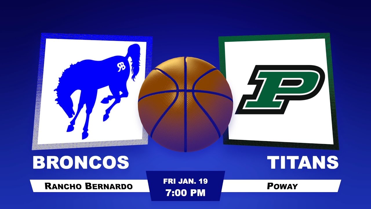 RBHS Boys Basketball vs. Poway Titans 01-19-2024 - YouTube