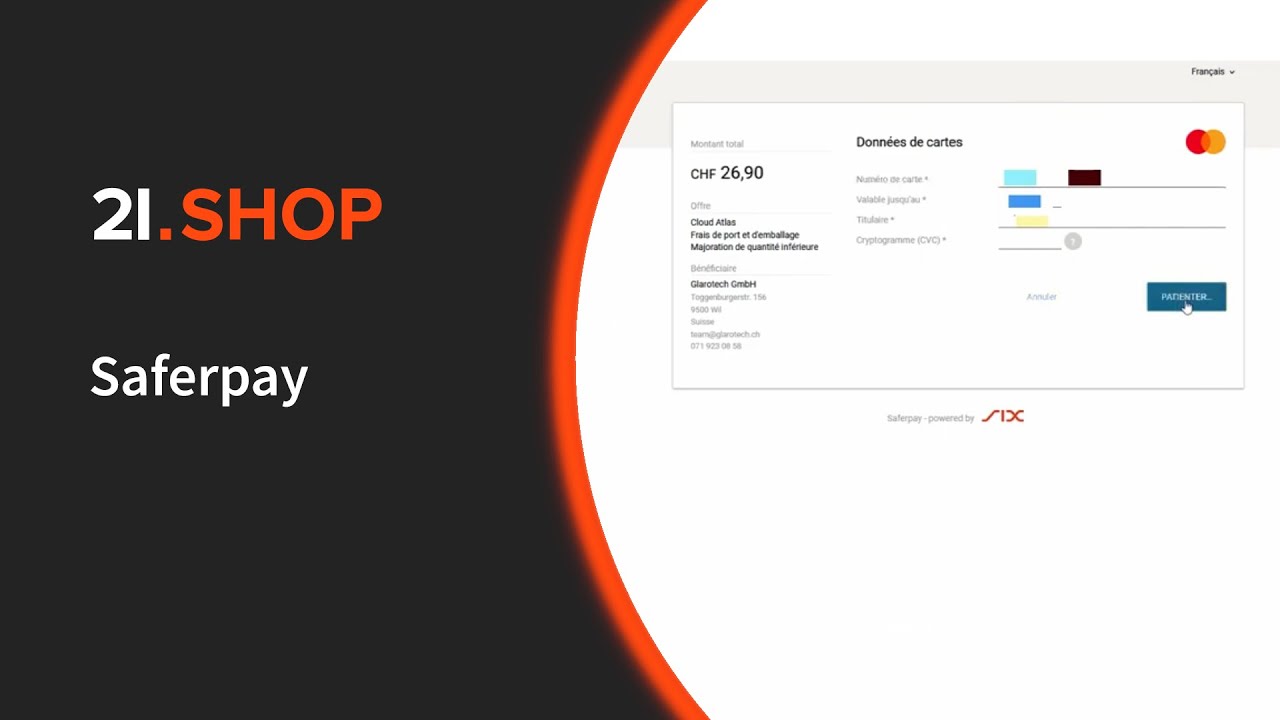 Configuration de l'interface JSON de Saferpay - YouTube