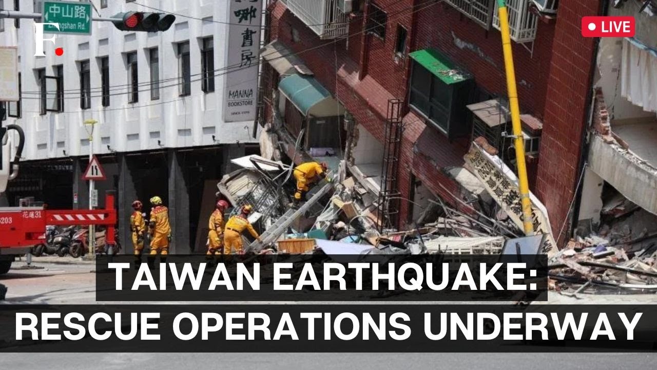 Taiwan Earthquake LIVE: Relief and Rescue Operations Underway After ...