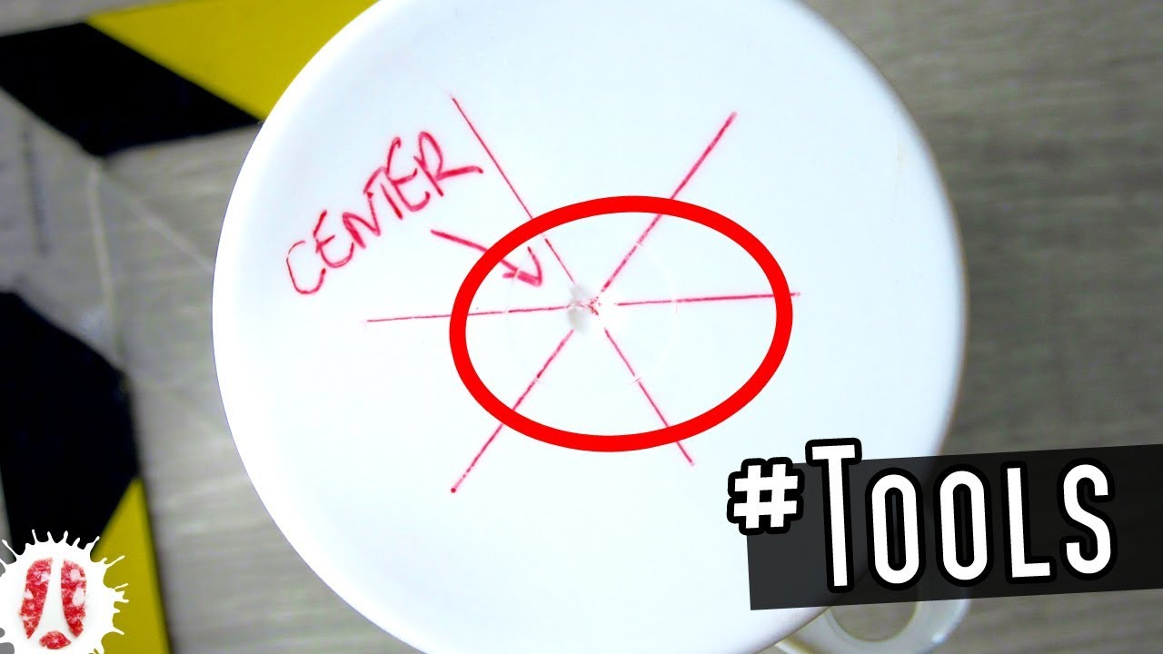 HOW TO Make A Simple DIY Tool To Find The Center Of Circular Shapes ...