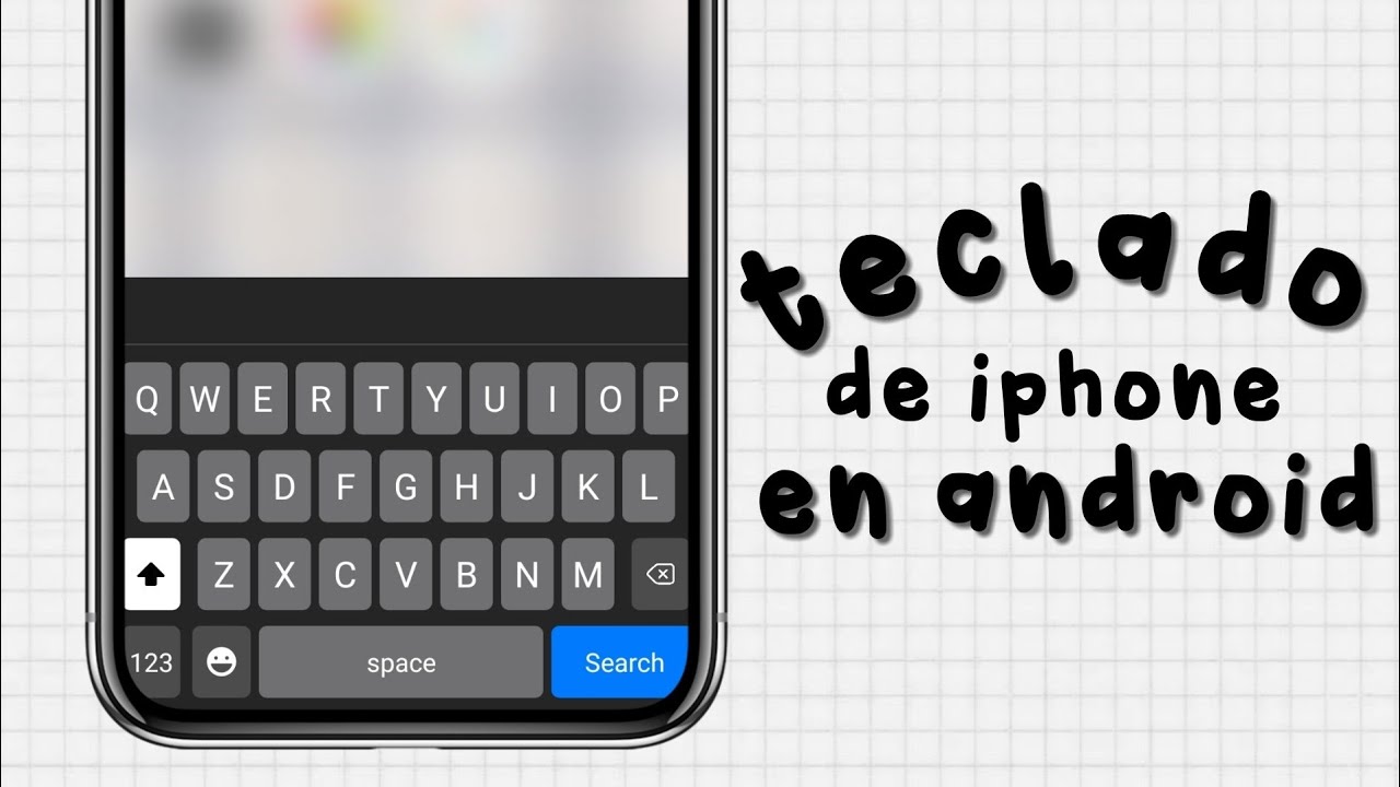 Nuevo teclado de iPhone en android 2021 ️ - YouTube