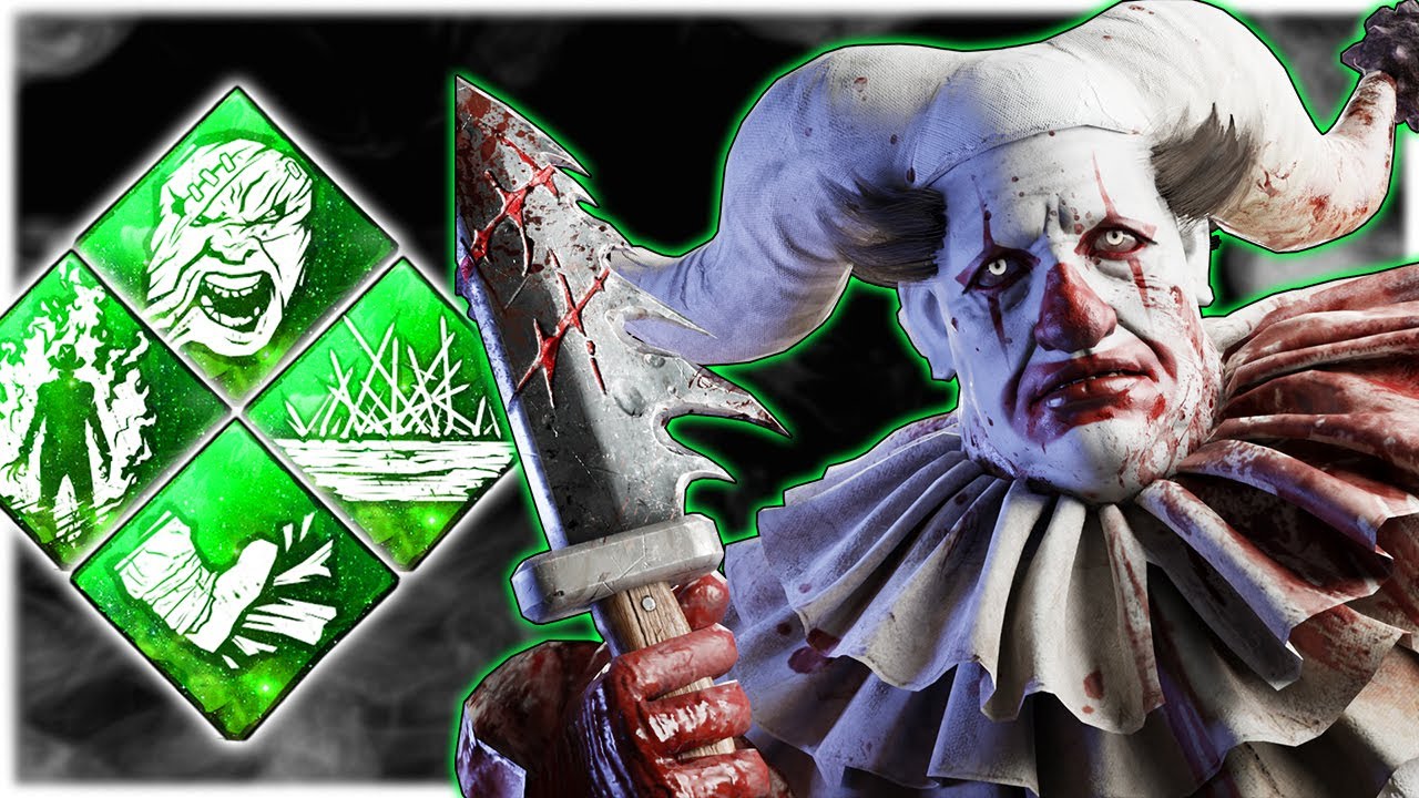 BRUTAL BULLDOZER CLOWN BUILD! - Dead By Daylight - YouTube