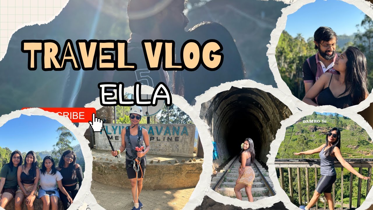 ELLA Sri Lanka||Mega Zipline || Ella Swing ||Rawana Pool Club||Travel ...