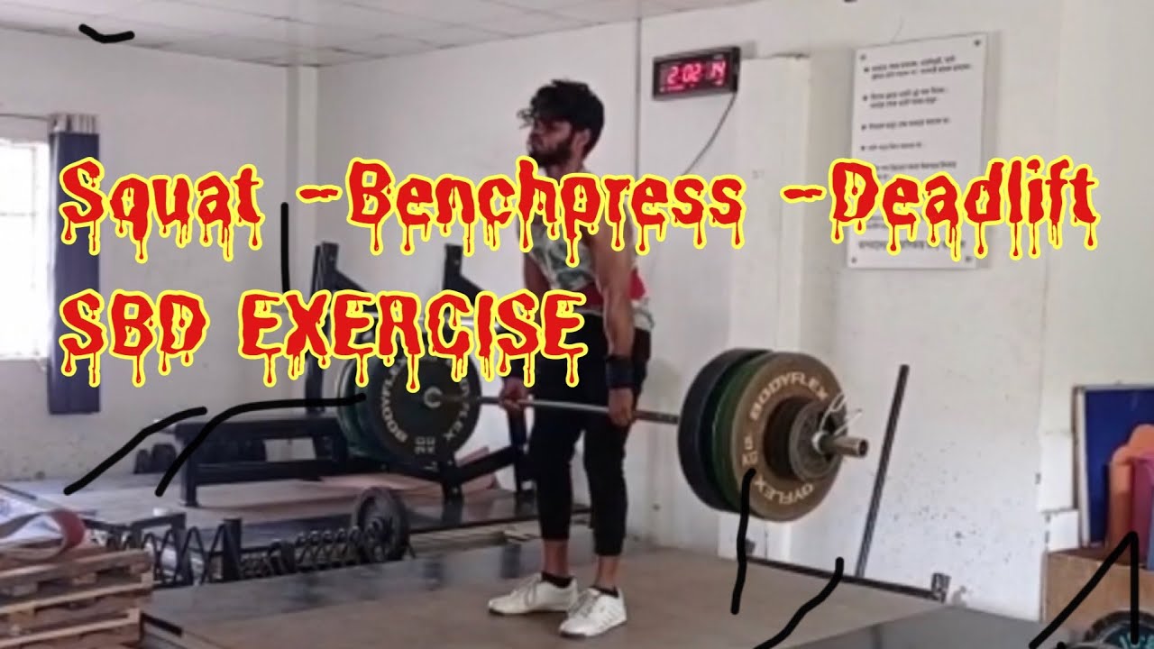 Powerlifting ||Workout training || SBD - YouTube