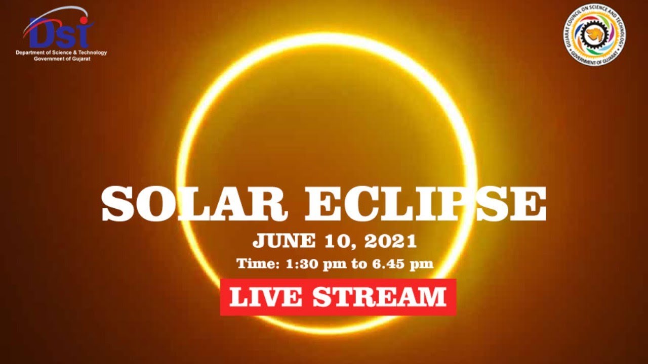 Annular Solar Eclipse June 10,2021 - YouTube