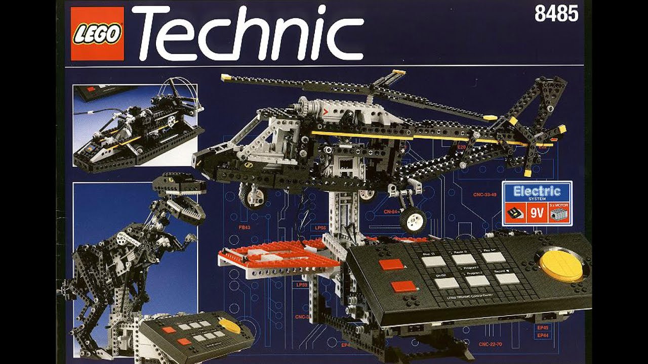 LEGO Technic 8485, Control Center - building instructions - YouTube