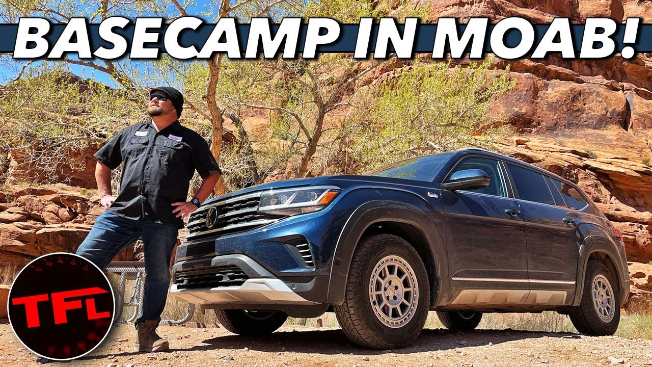 Can You Actually CAMP In The 2021 Volkswagen Atlas Basecamp? Yes And No ...