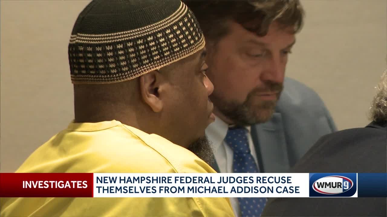 NH federal judges recuse themselves from Michael Addison case - YouTube