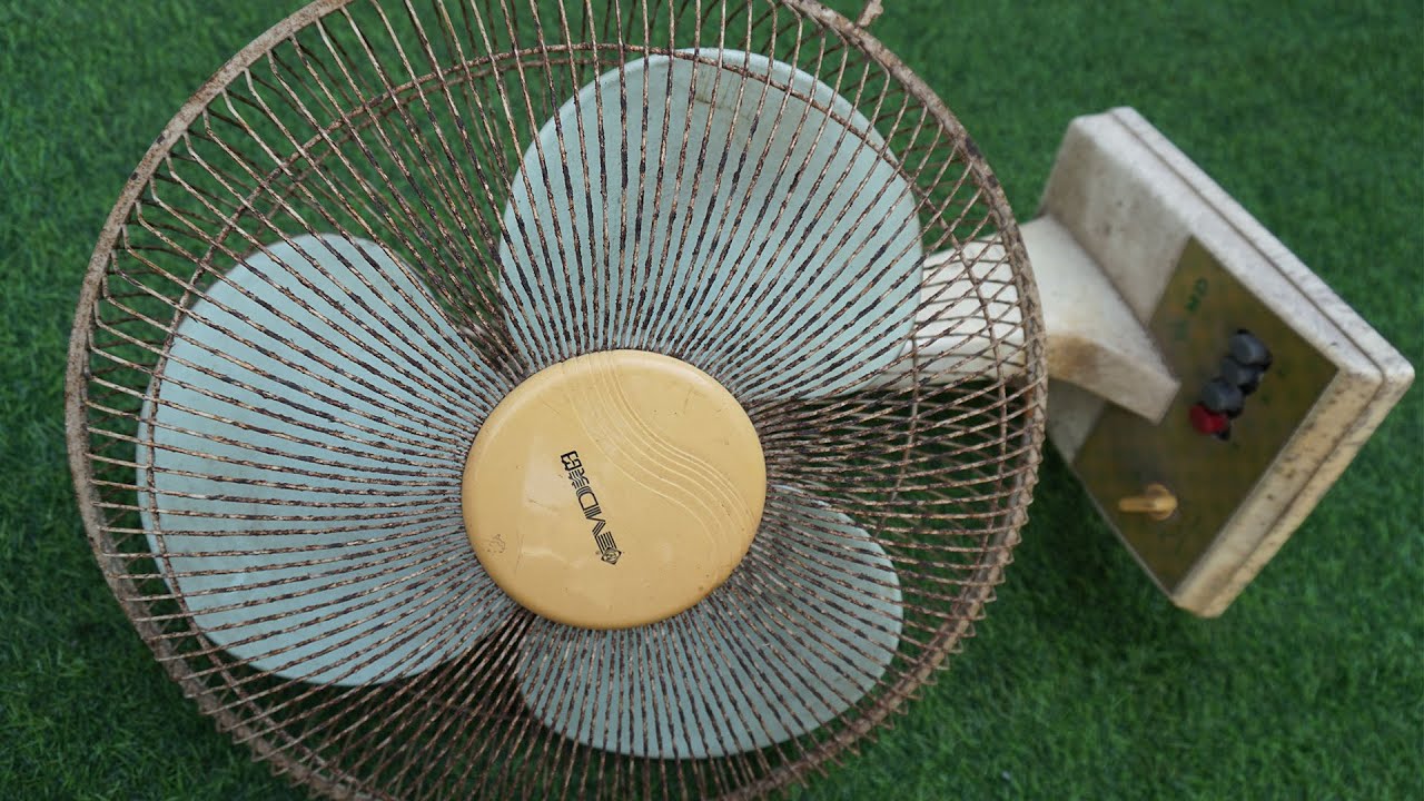 Restoration table fan old and rusty FAN MD CHINA - restoration fan for ...