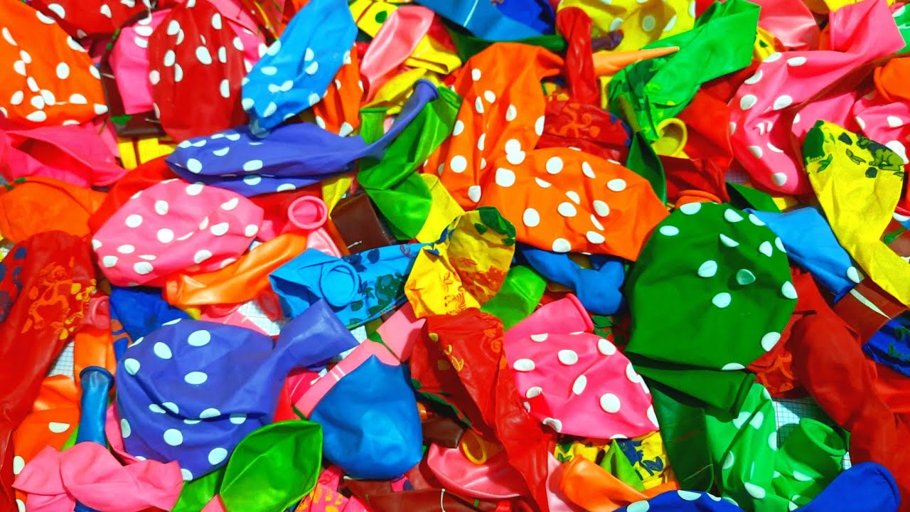 DECORATING FUN PUNCH BALLOON WITH STICKERS AND POPPING IT!!! .PART ...