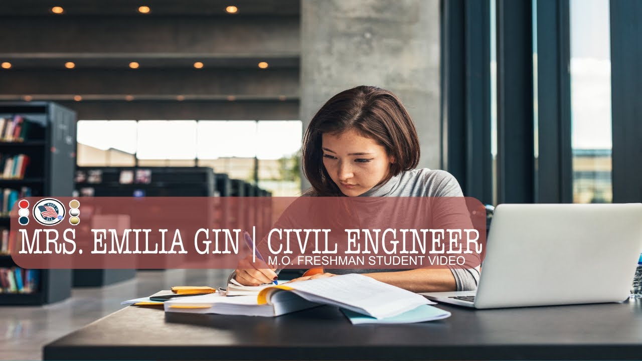 ⚪️MRS. EMILIA GIN | CIVIL ENGINEER | FRESHMAN🇨🇱🇺🇸 - YouTube