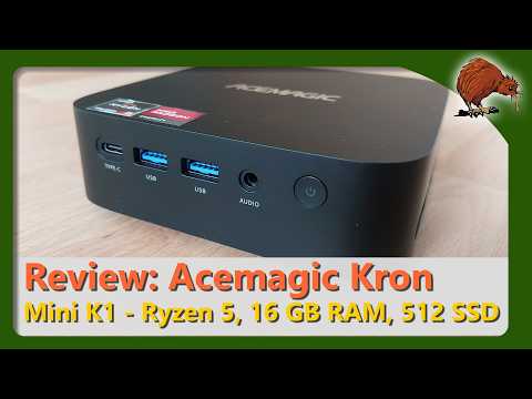 Review: Acemagic Kron Mini K1 mit Ryzen 5, 16 GB RAM und 512 GB SSD