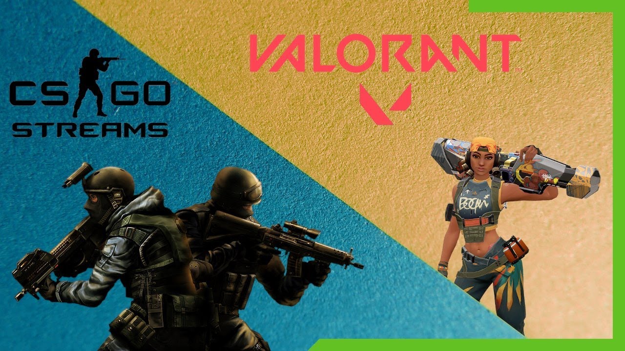 CS:GO VS Valorant : let's goooo ! - YouTube