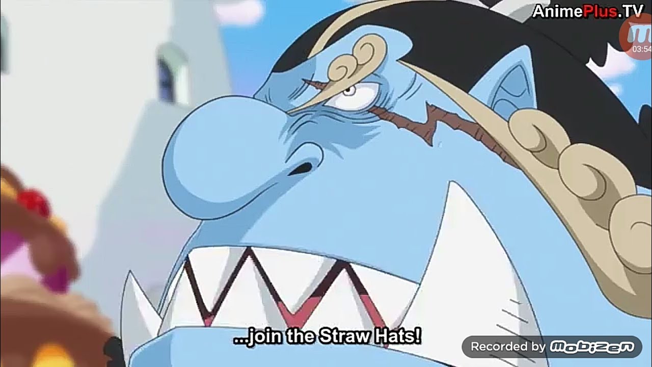 One piece Jimbei join in straw hat pirate on episode 833!Highlight ...