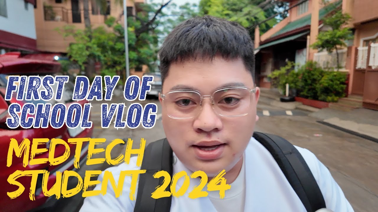 First Day as a 3rd Year Medtech Student at National University - Manila ...