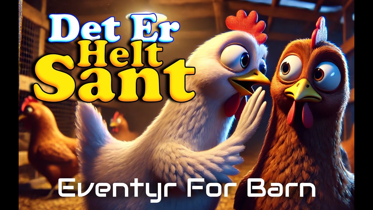 Det Er Helt Sant 🐓🦉🪶 | Eventyr For Barn Med Bilder | H.C. Andersen ...