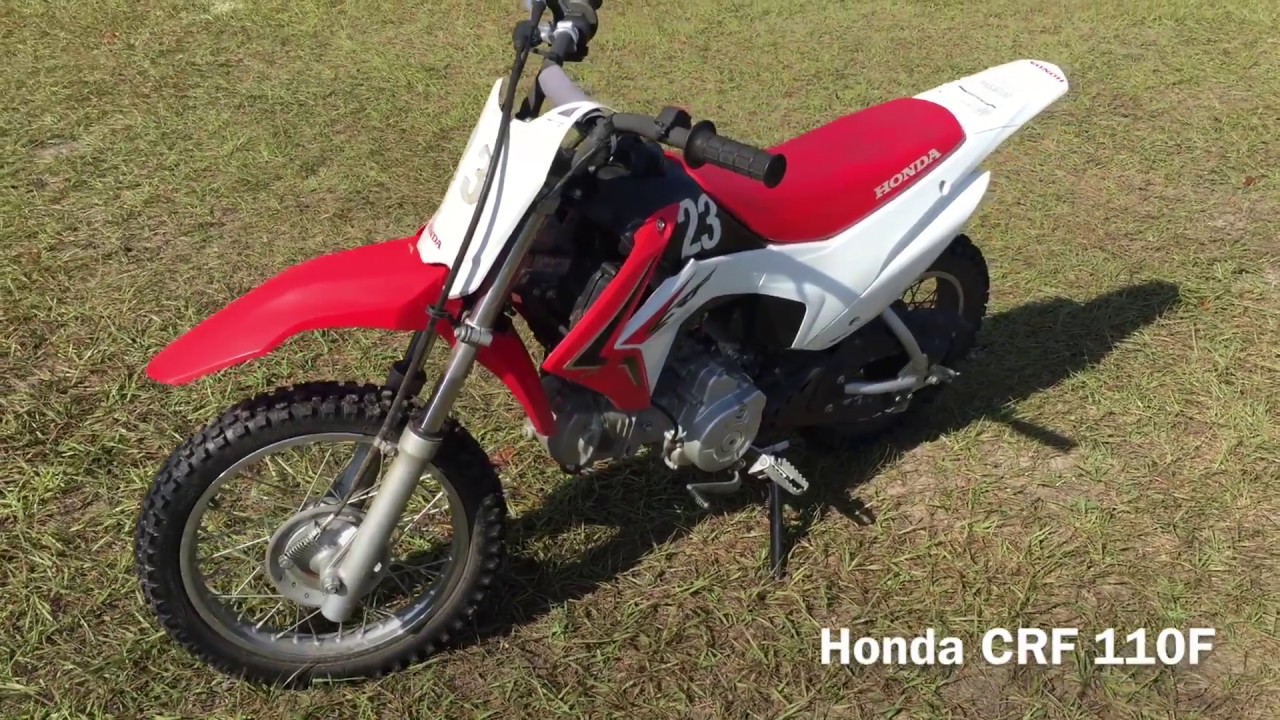 Honda CRF 110F Review - YouTube