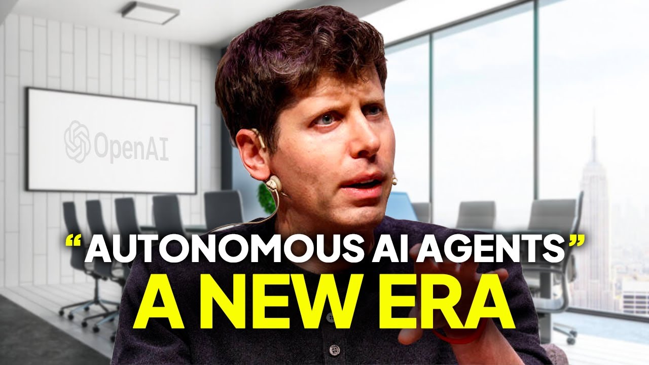 OPENAI's Game-Changing AI Agents: How Sam Altman Is Set to CHANGE ...