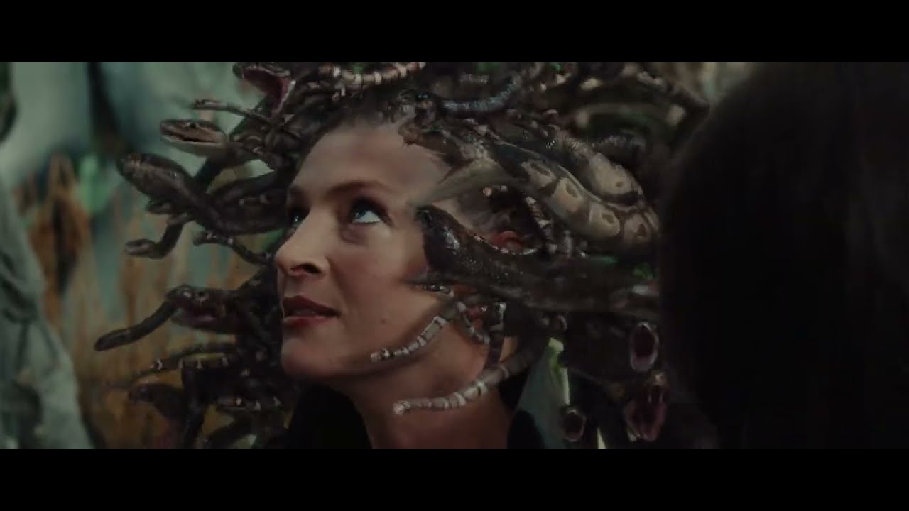 All Medusa (Uma Thurman) Scenes - Percy Jackson & The Olympians: The ...