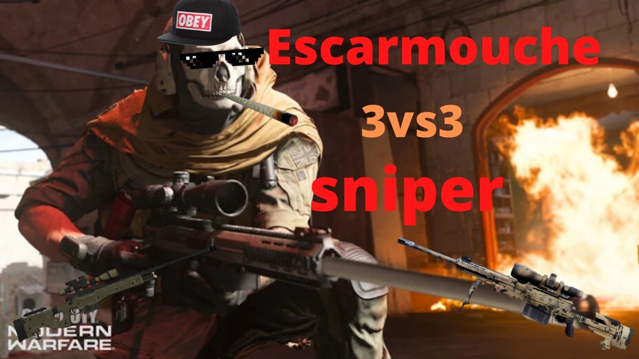 Escarmouche 3vs3 au sniper - YouTube