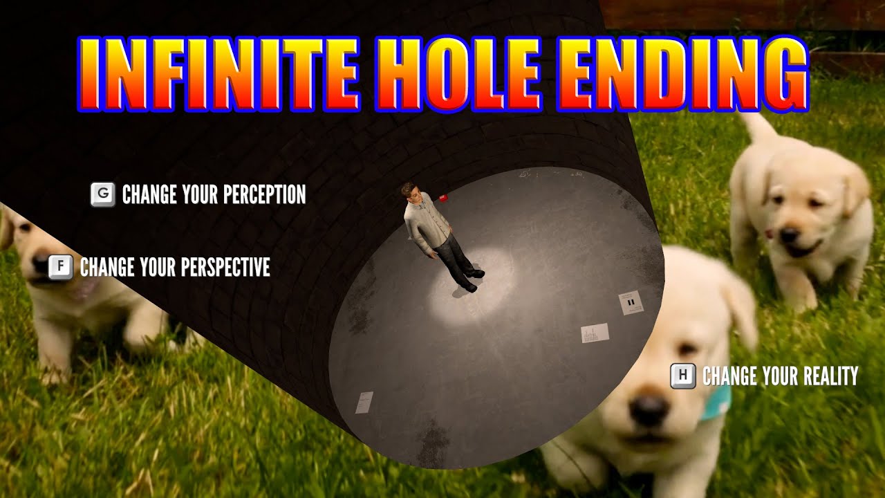 The Stanley Parable Ultra Deluxe - Infinite Hole Ending - YouTube