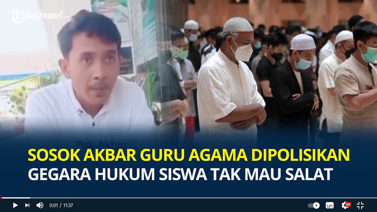 Mengenal Sosok Akbar Sarosa Guru Agama Dipolisikan Gegara Hukum Siswa ...