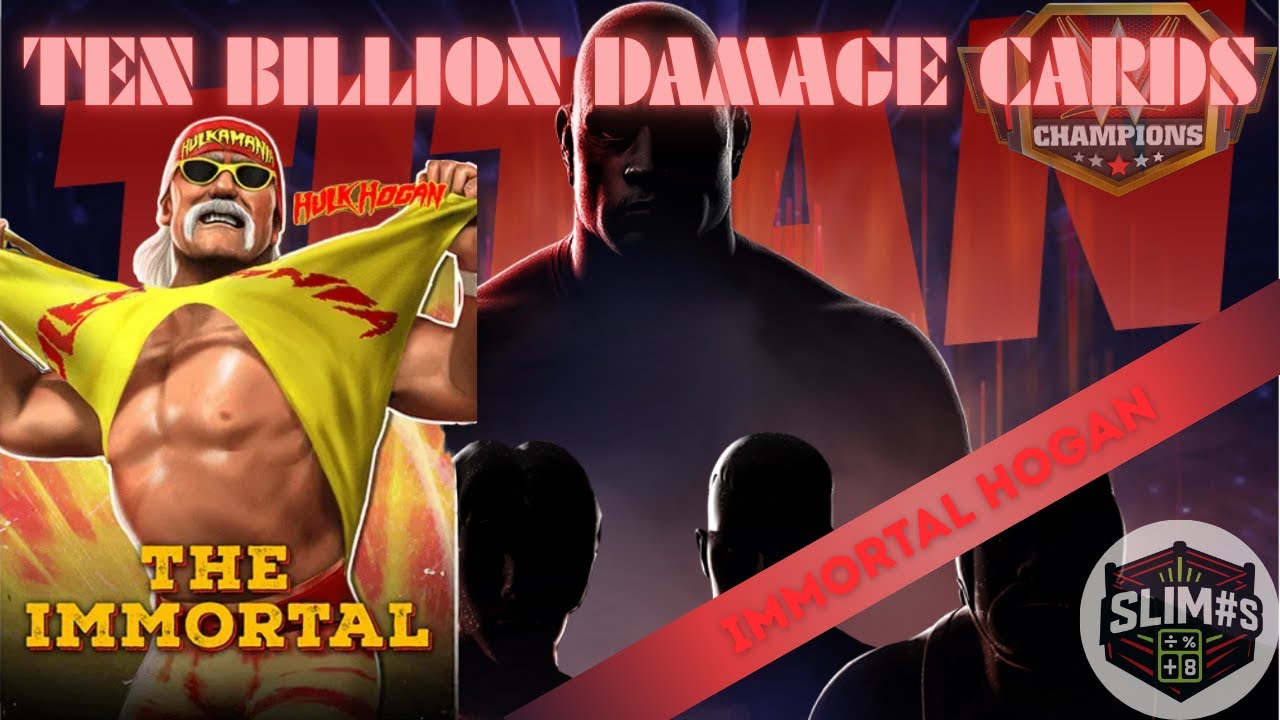 *Ten Billion Damage Cards *Special Edition* Immortal Hogan :: WWE ...