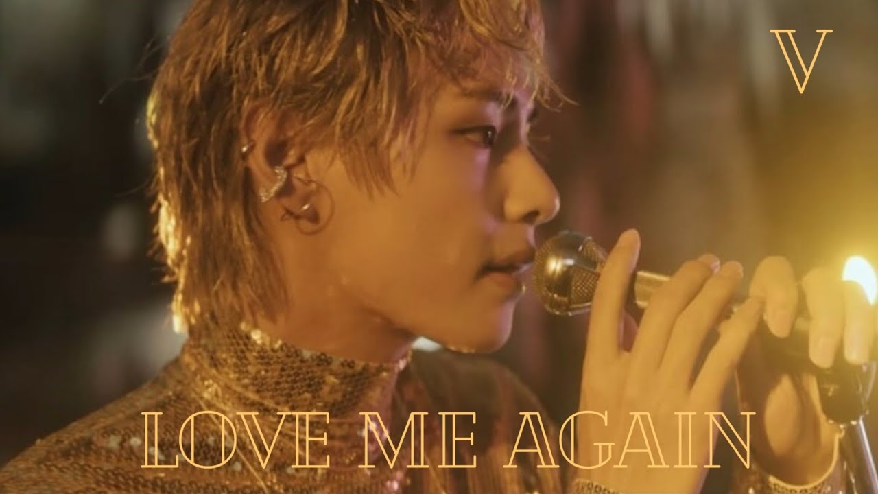 ♡V's "Love me again" but only the title! - YouTube