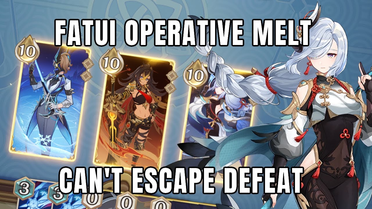 Pressure Your Opponents With Frost Operative Melt! | Genshin TCG - YouTube