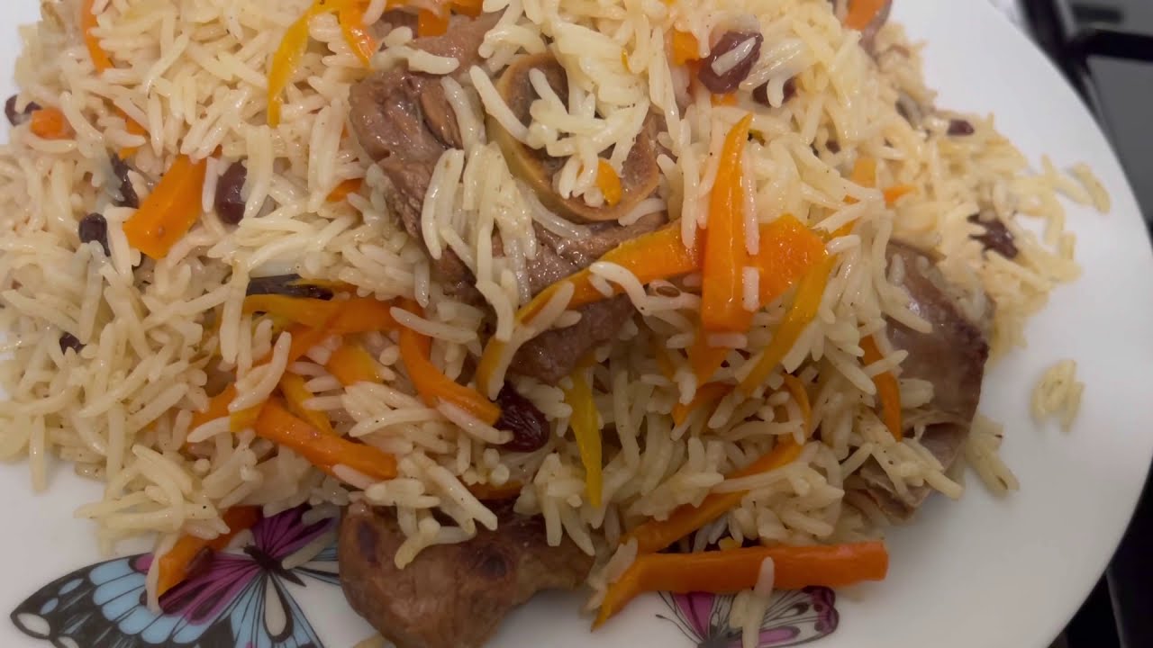 Afghan Qabuli Pulao Recipe (Qabili) / Easy Recipe!! - YouTube