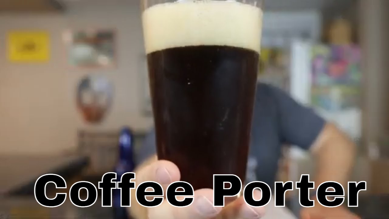 Coffee Porter Homebrew: Tasting 2 And Recipe - YouTube