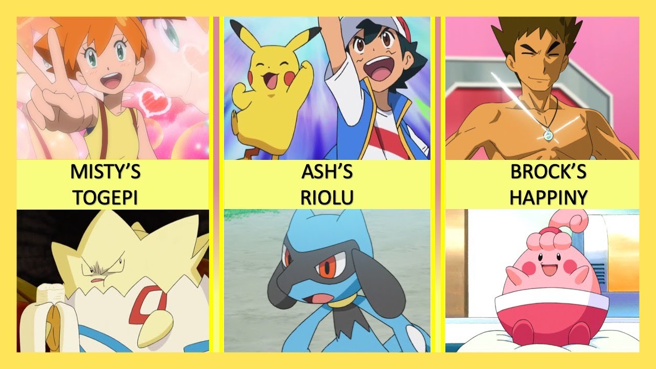 Trainers with Baby Pokemon - YouTube