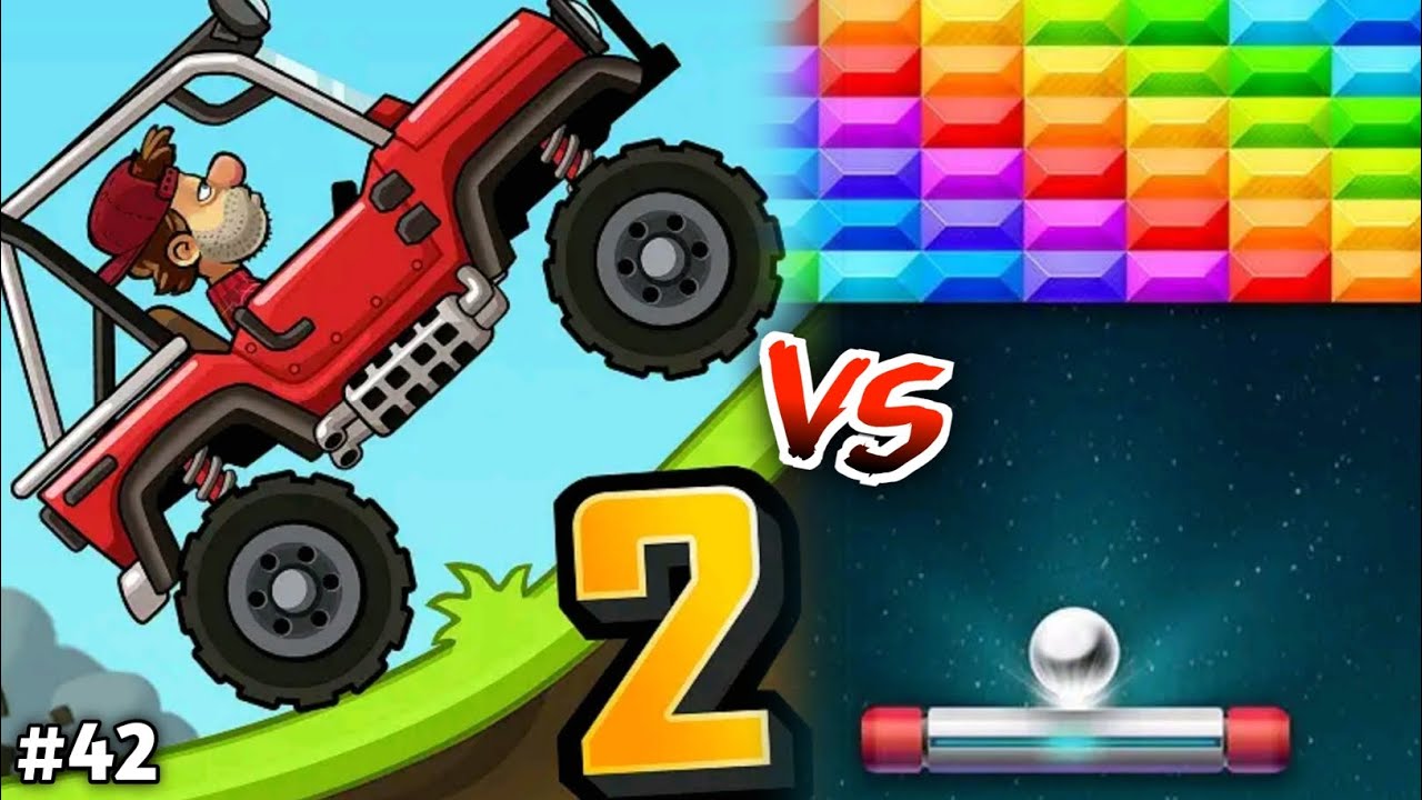 HILL CLIMB 2 Vs BRICK BREAKER 😃 - YouTube
