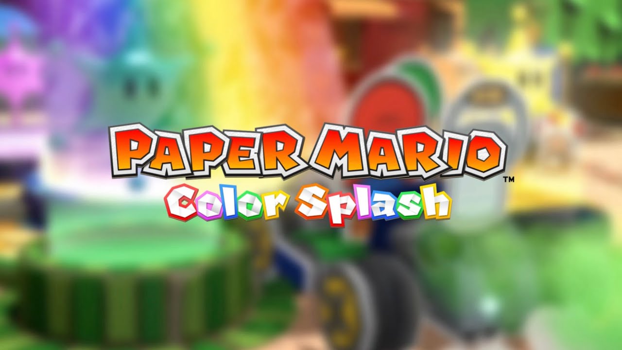 Mario Kart 8 Theme - Paper Mario: Color Splash Music - YouTube