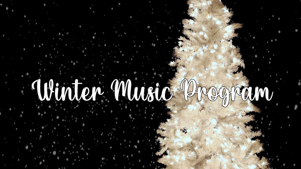 NTMS Winter Music Program - YouTube