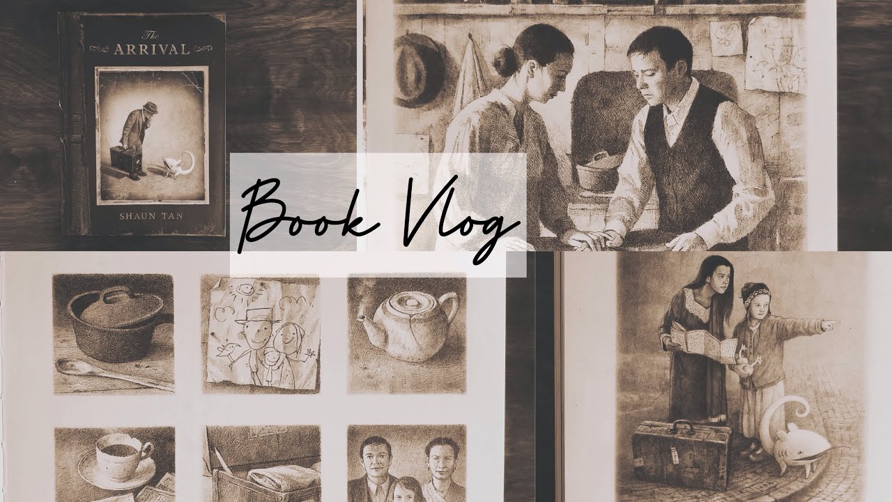 The Arrival by Shaun Tan l A book vlog l cosy day reading - YouTube