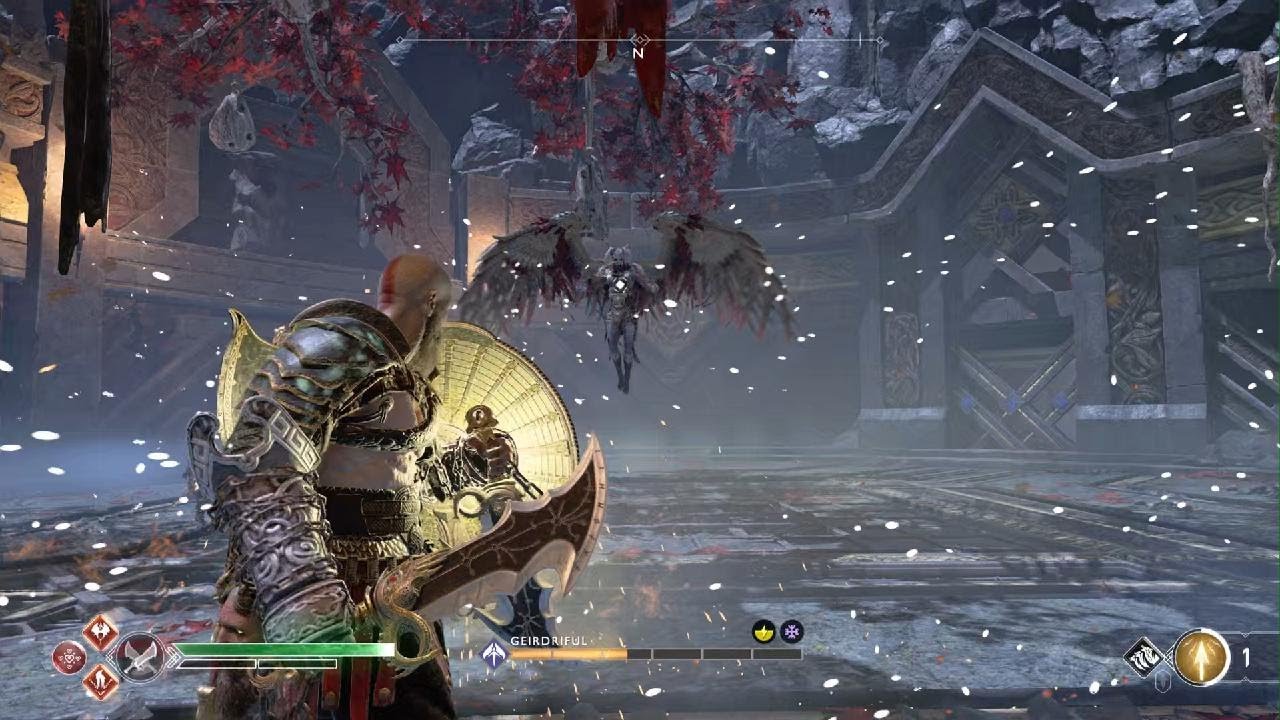 God of War Valkiria Geirdriful - YouTube