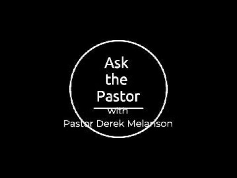 Ask the Pastor -- Interview with Shaun Hatfield -- July 15, 2020 - YouTube
