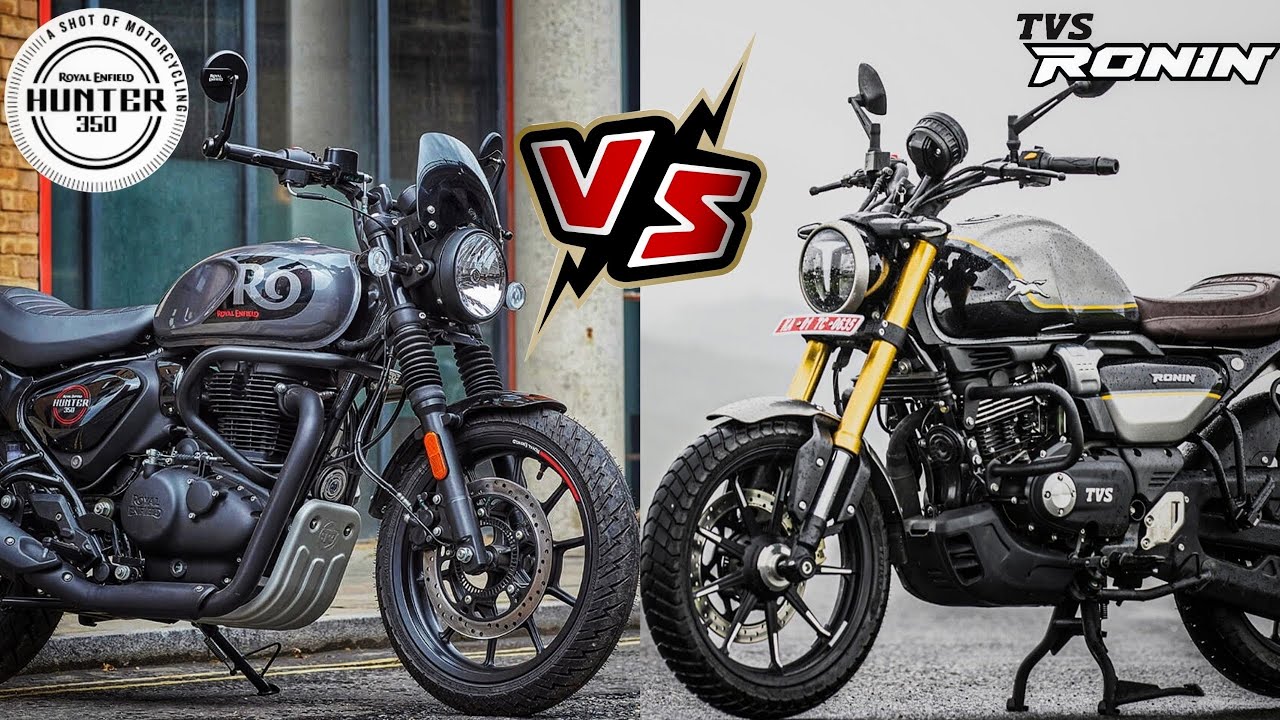 Royal Enfield Hunter 350 Vs TVS Ronin 225 : Detailed Comparison ...