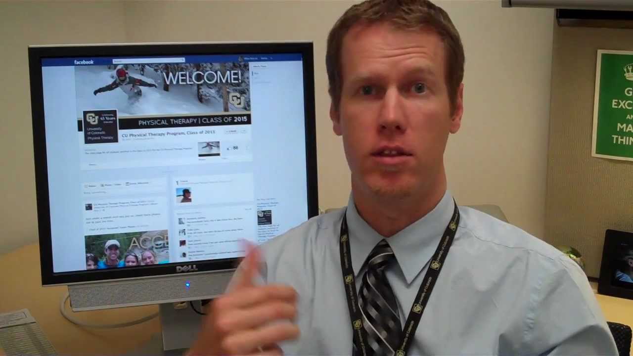 Dr. Pascoe Introduces CUDenverPT Social Media at Orientation - YouTube