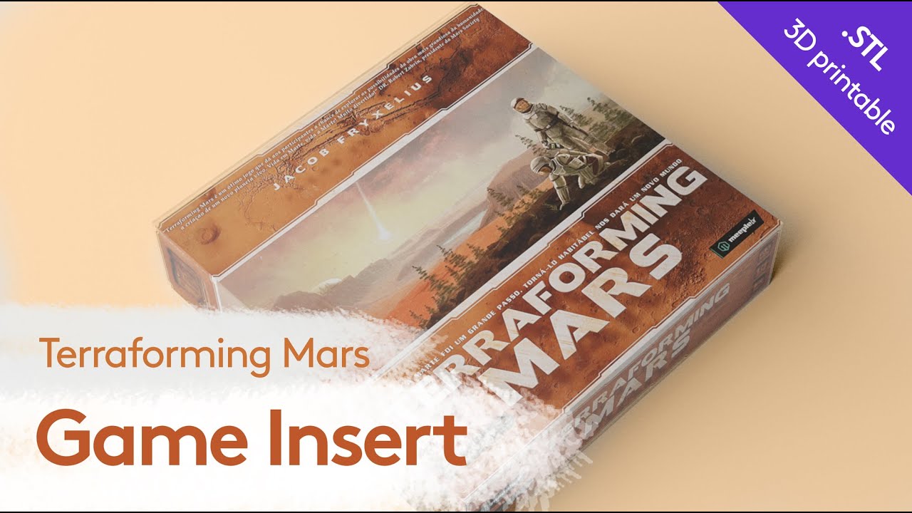 Terraforming Mars - Organizer - Version 2.0 - All in one Box 3D ...
